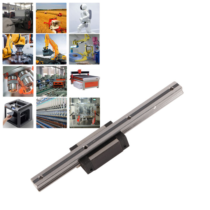 Linear Guide Rail with Block Cost Saving Bearing Steel High Speed ...