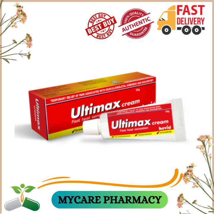 Ultimax Cream 30g [MUSCLE PAIN] | Lazada