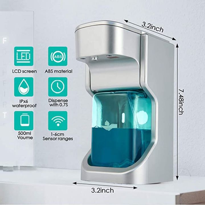 Alcohol Spray Hand Dispenser Automatic with Infrared Motion Sensor ...