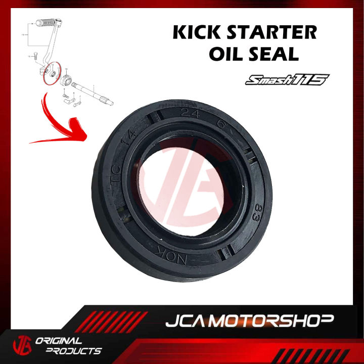 ORIGINAL SUZUKI KICK STARTER OIL SEAL FOR SMASH, SKYDRIVE, ADDRESS ...