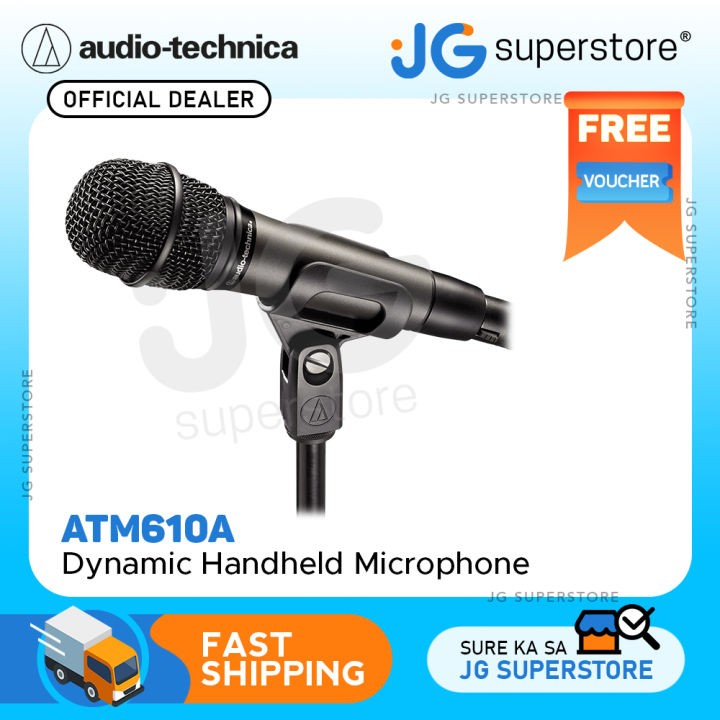 Audio Technica ATM610a Handheld Hypercardioid Dynamic Microphone | JG ...