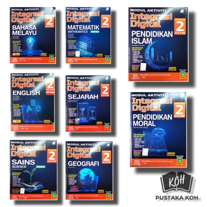 [KOH] Modul Aktiviti Intergrasi Digital Tingkatan 2 / Buku Latihan n2022 / Sasbadi Form 2 / Work ...