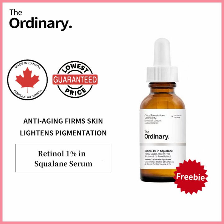 The Ordinary Retinol Serum 0.2% / 1% / in Squalane - 30ml Facial Anti ...