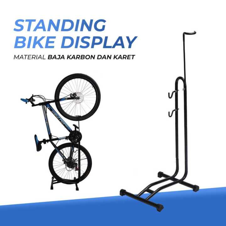 Brigt Standar Parkir Sepeda Universal Paddock L Standing Bike Display ...