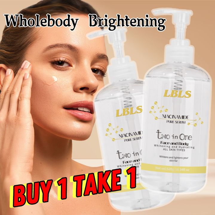 KKJJ [BUY 1 TAKE 1] BIG 520ml NIACINAMIDE Whitening Brightening Pure ...