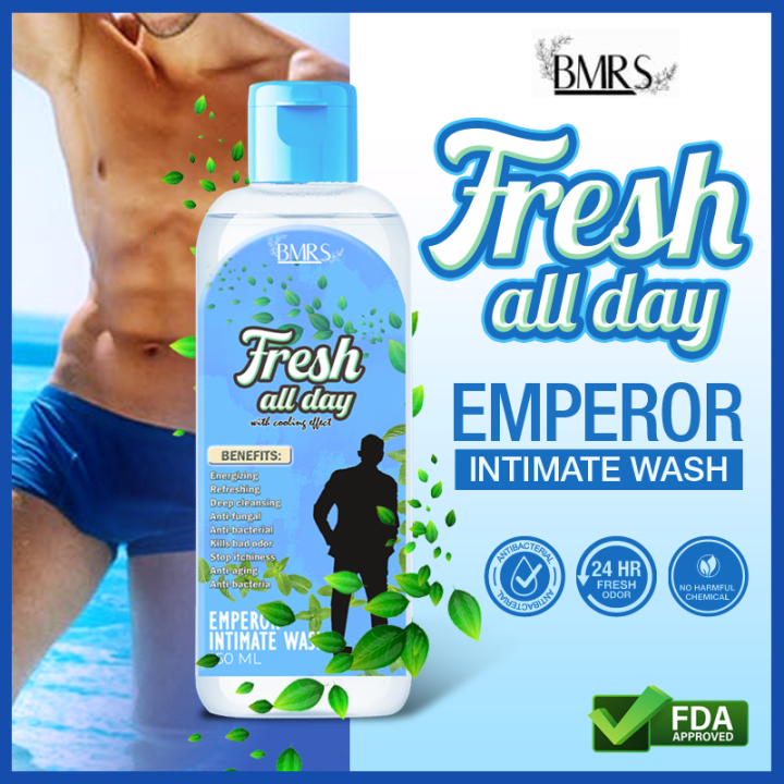Fresh All Day Emperor Masculine Intimate Wash For Men Original Bmrs