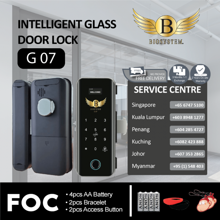 BIOSYSTEM DIGITAL SMART DOOR LOCK (iLOCK G07) | Lazada