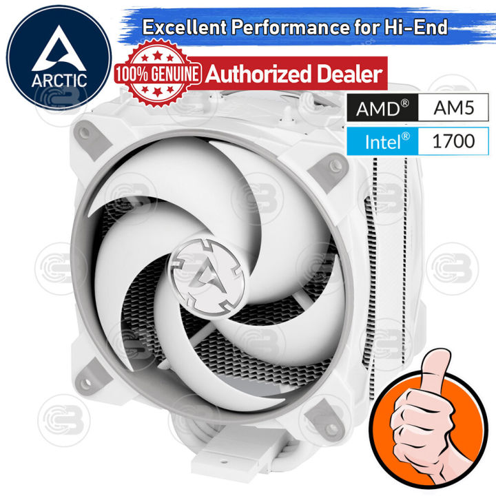 [CoolBlasterThai] Arctic Freezer 34 eSports DUO Tower CPU Cooler (Grey-WHITE) (LGA1700/AM5 Ready ...
