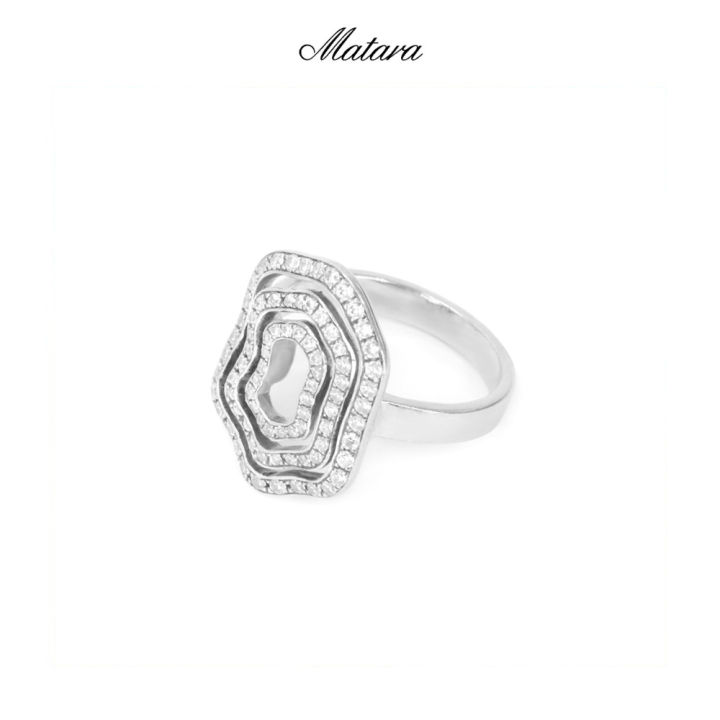 (Pre-Order) Matara Studio: Glamour - 3 Layers Ring | Lazada.co.th