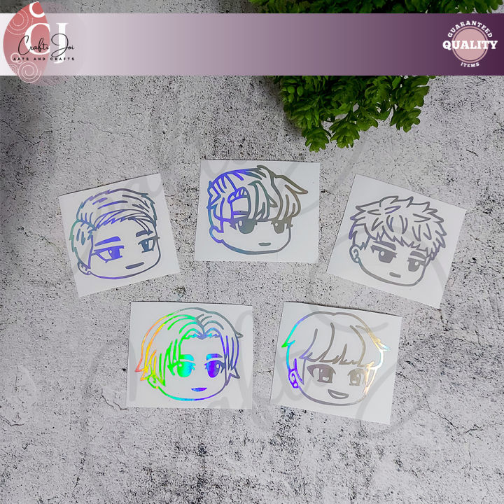 SB19 CHIBI HEAD Decal Vinyl Sticker waterproof | Lazada PH