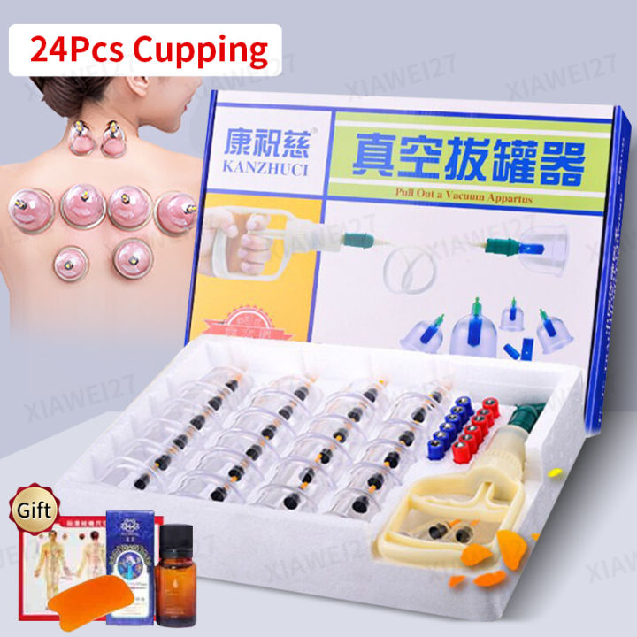 Cupping Device Large Size 24 Tank Vacuum Pumping Cupping Jar Household ...