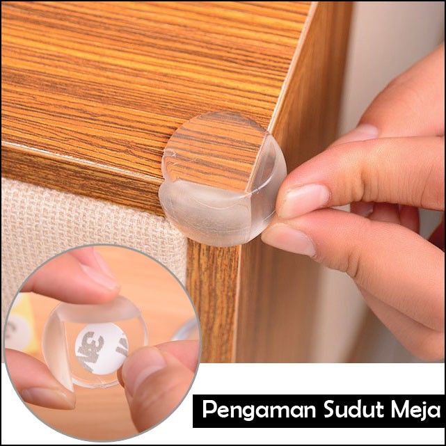 PELINDUNG SIKU MEJA BENTUK OVAL MINIMALIS PENGAMAN SUDUT SIKU MEJA OVAL ...