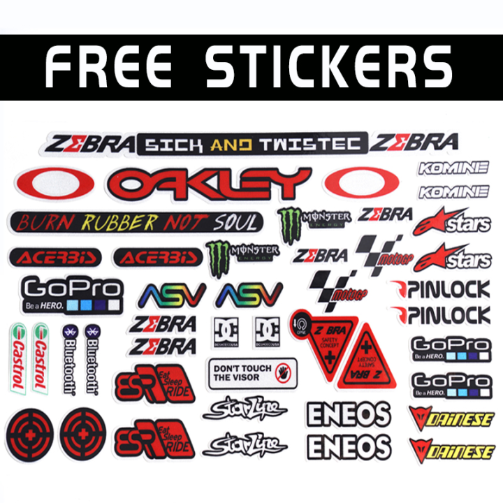 zebra Helmet sticker | Lazada PH