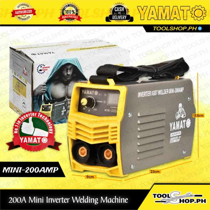 YAMATO Mini 200A Digital Inverter IGBT Welding Machine MINI-200AMP ...