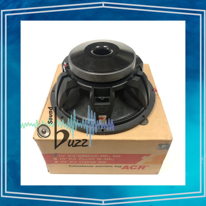 Speaker 15 inch Fabulous Series by ACR 15 Inch PA 100152 MK1 SW Woofer ...