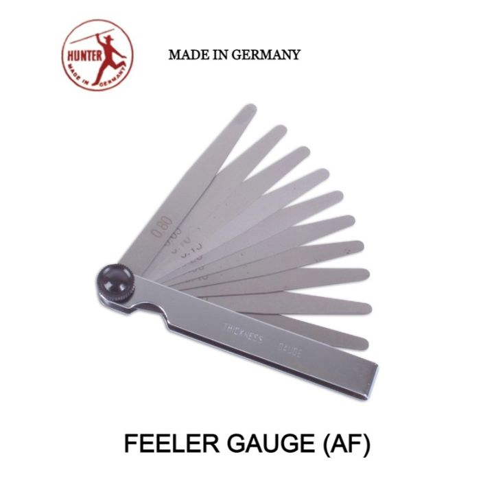 HUNTER FEELER GAUGE (AF) 8, 10, 13 BLADE 【Local Stock】 | Lazada