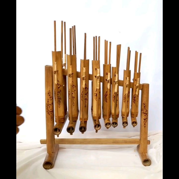Angklung 1 Oktaf 8 Nada Ukuran Mini Untuk anak TK/Paud | Lazada Indonesia