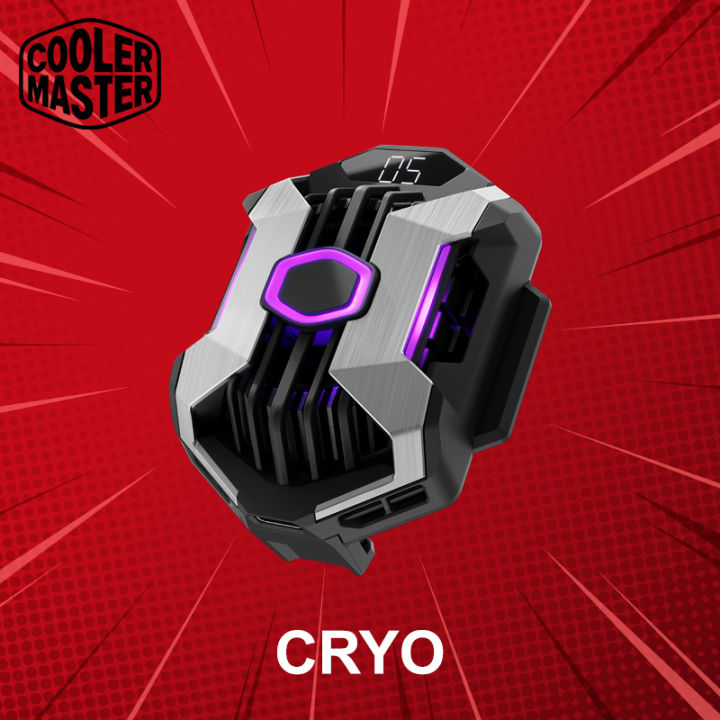 พัดลมระบายความร้อนมือถือ Cooler Master Cryo Phone Cooler ประกันศูนย์ 2 ...