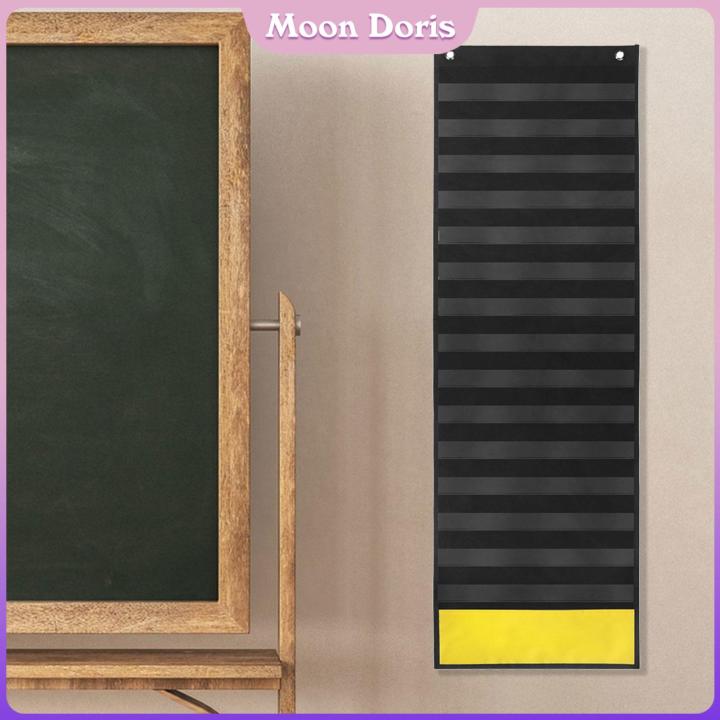 Moon Doris Daily Schedule Pocket Chart Educational Charts Learning ...