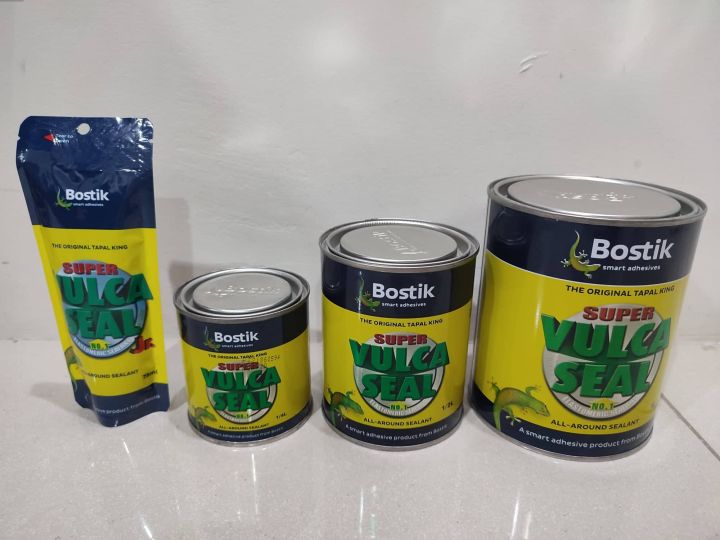 Bostik Super Vulcaseal All Around Sealant (Pouch, 1/4 liter, 1/2, liter ...