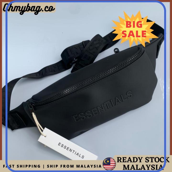 ⭐ [100% ORIGINAL] ⭐ FOG FEAR OF GOD ESSENTIALS Unisex Chest Bag Waist ...