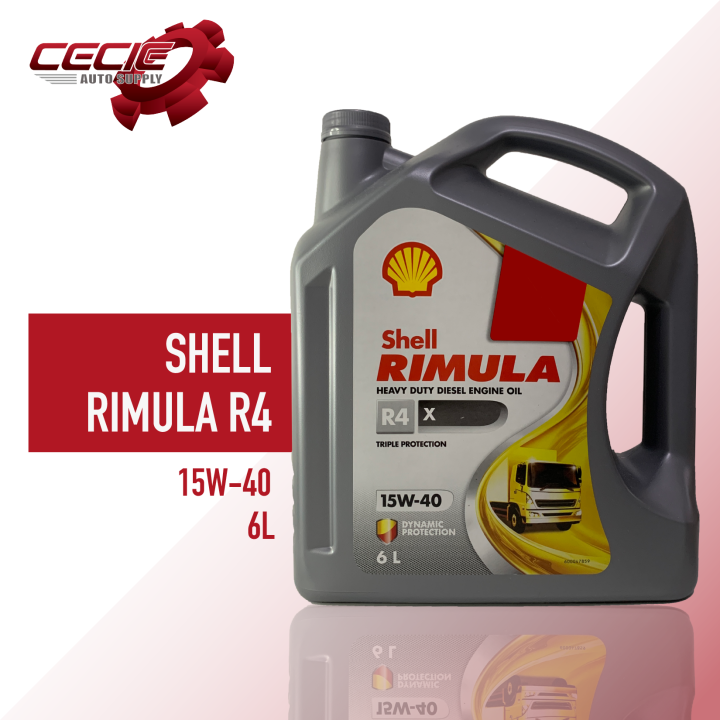 Shell Rimula R4 15W-40 6L | Lazada PH