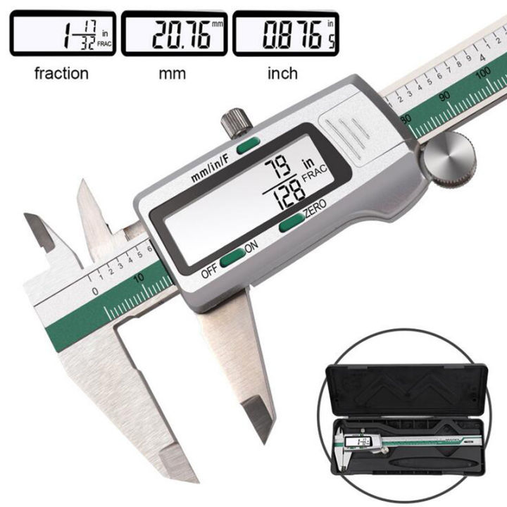 Stainless steel vernier caliper electronic digital caliper high ...