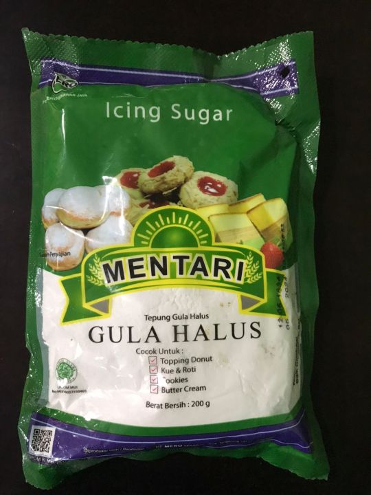 GULA HALUS MENTARI (Kemasan 200GR) | Lazada Indonesia