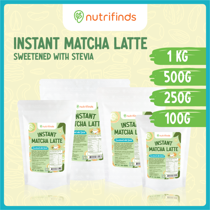 Nutrifinds® Instant Matcha Latte (Sweetened with Stevia) | Lazada PH