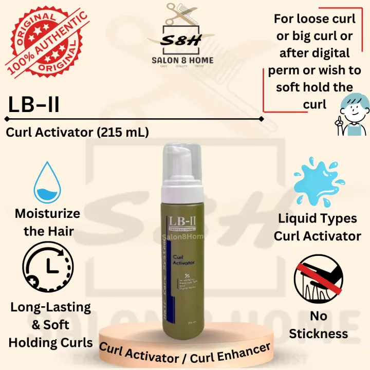 [Maintaining Curl] LB-II Curl Activator/Curl Enhancer for holding big ...