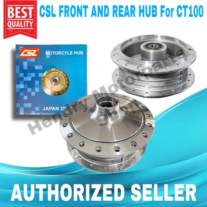 HDR REAR & FRONT WHEEL HUB ALLOY FOR KAWASAKI CT100 / CT 100 MOTORCYCLE ...