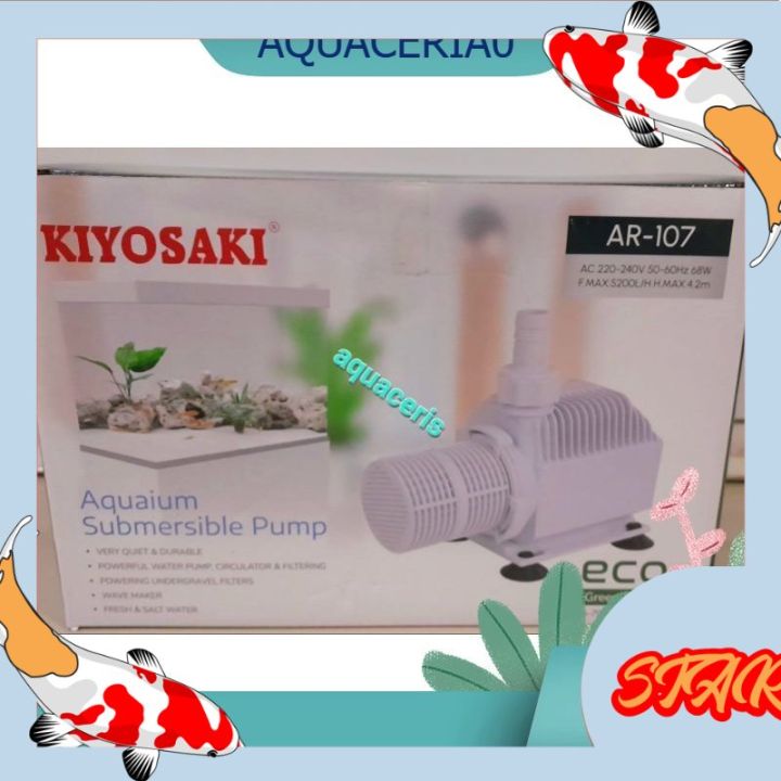 mesin pompa celup air kolam aquarium Kiyosaki AR 107 terlaris | Lazada Indonesia