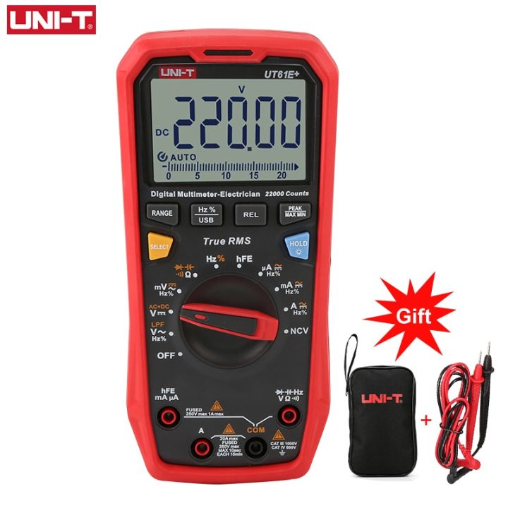 UNI T UT61B+ UT61E+ UT61D+ Smart Professional Digital Multimeter Tester ...