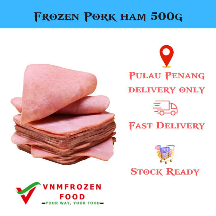 Frozen Pork Ham 猪火腿 (+/- 500g) | Lazada