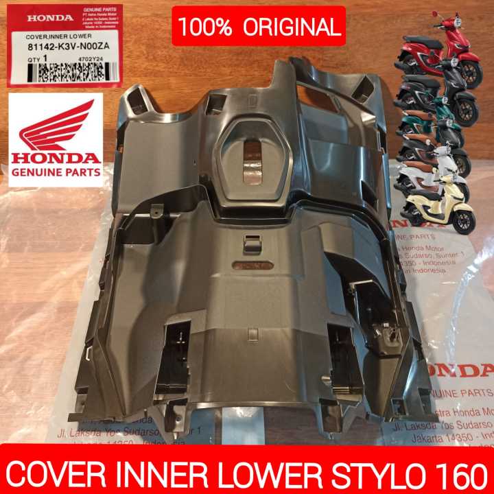 COVER INNER LOWER HONDA STYLO 160 ORIGINAL 81142K3VN00ZA BAGIAN LACI ...