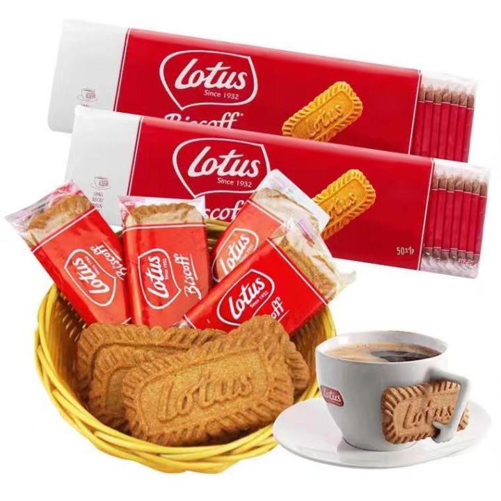 Lotus Biscoff Belgium Cookie 125/150/312g | Lazada