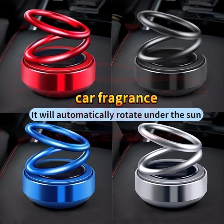 Solar double ring rotating suspension aromatherapy automatic double ...
