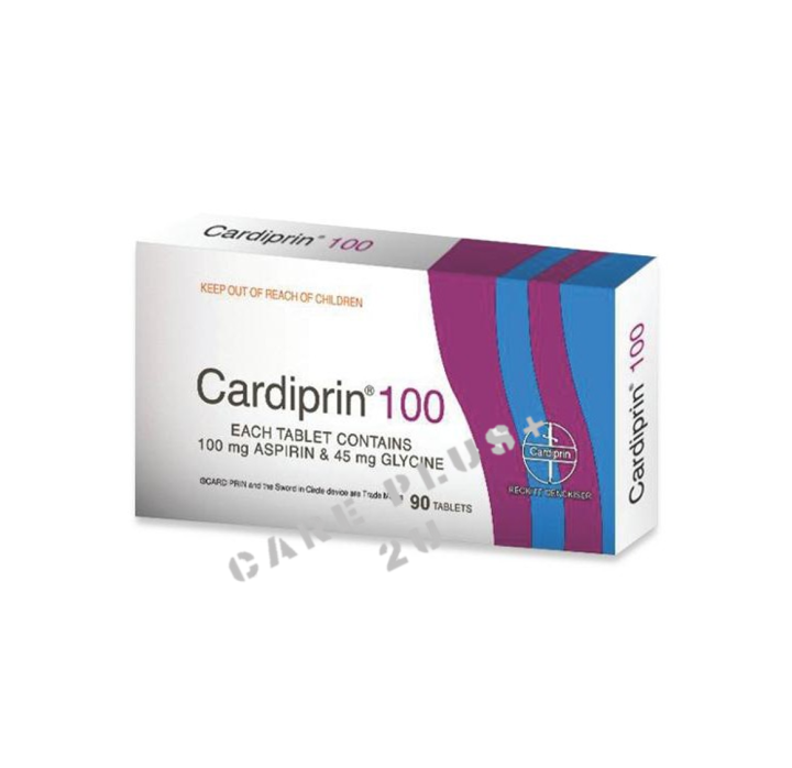 Cardiprin 100 (Aspirin 100mg & Glycine 45mg) (30's/strip) / (90's/box ...