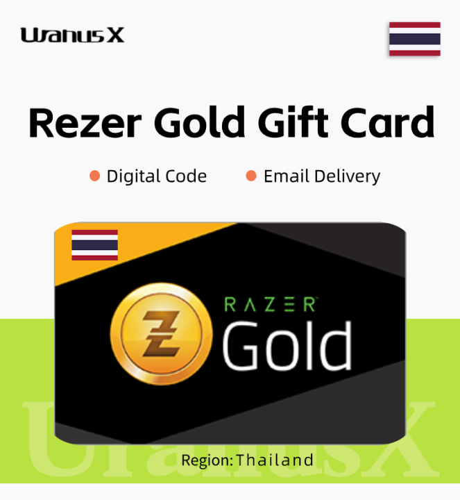 【Razer TH】Razer Gold Gift Card PIN ฿50~-฿5000 PIN บัตรของขวัญใช้ได้ใน ...
