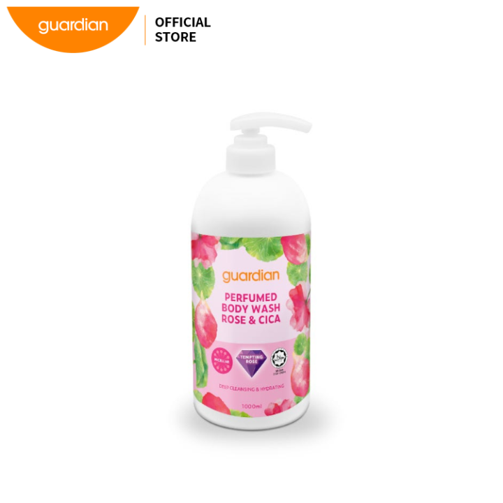 Guardian Perfumed Body Wash Rose and Cica 1L | Lazada