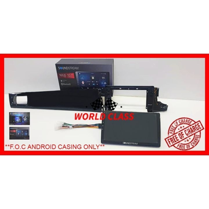 PERODUA BEZZA 2014-2022 SOUNDSTREAM ANDROID IPS PLAYER 10 INCH 2.5D ...