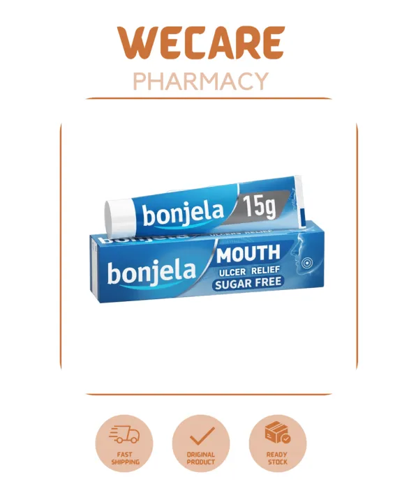 BONJELA SUGAR FREE MOUTH ULCER GEL 15G | Lazada