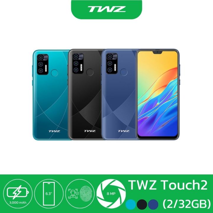 (เกรด B) TWZ โทรศัพท์มือถือ รุ่น Touch2 หน้าจอ 6.3" รอบรับ4G HD Android 10 ไม่มีรับประกัน ...