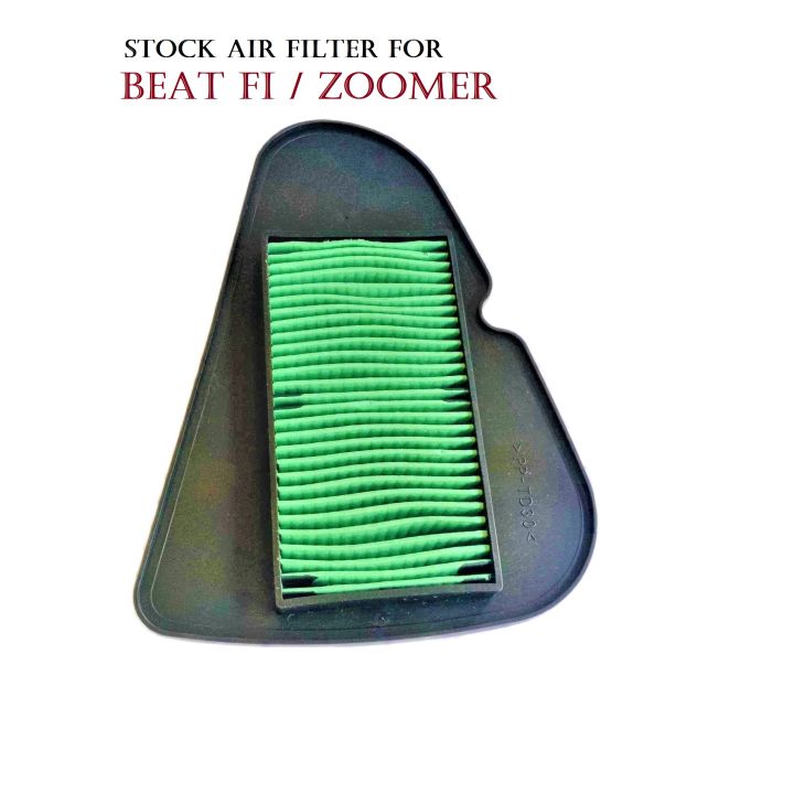 STOCK AIR FILTER FOR HONDA BEAT Fi/ZOOMER | Lazada PH