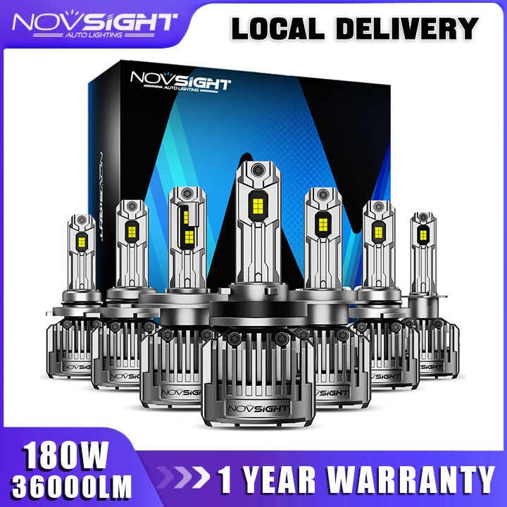 Novsight h4 led headlight led for car N90 180W 36000LM h11 led ...