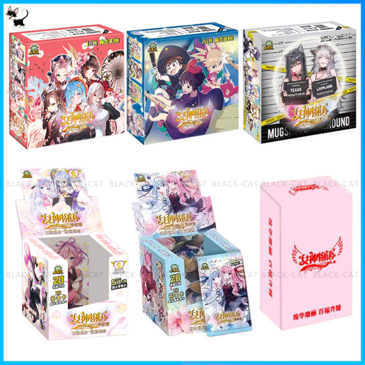 1box-Goddess Story Collection Cards Rare Card SSR Flash Card Anime Game ...