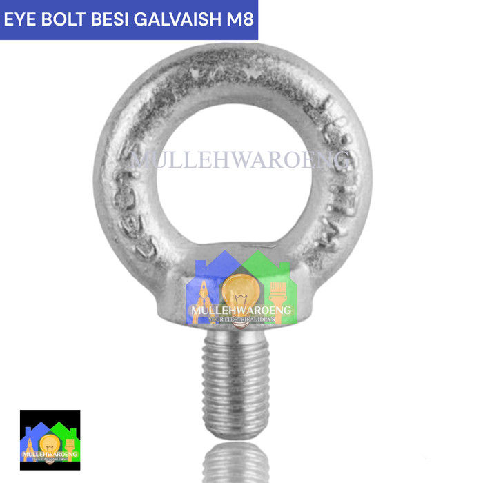 EYE BOLT M8 GALVANIS | Lazada Indonesia
