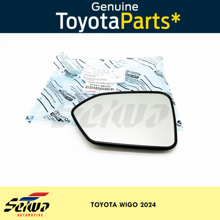 [2024] Toyota Wigo Side Mirror Lens LH (Driver Side) - Genuine Toyota ...