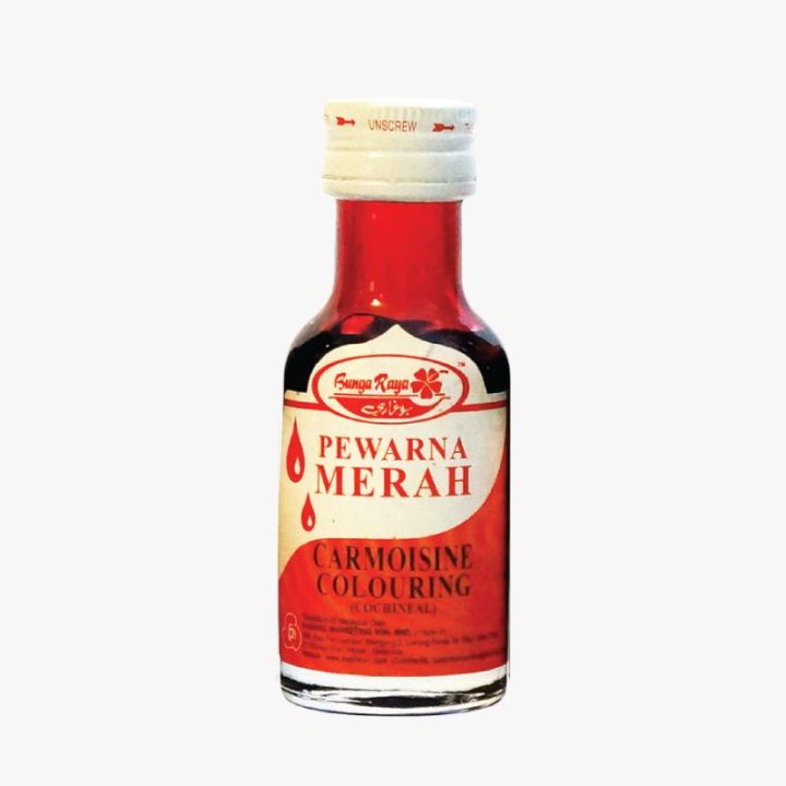 Pewarna Makanan / Food Colouring Powder Cap Bunga Raya 25ml | Lazada