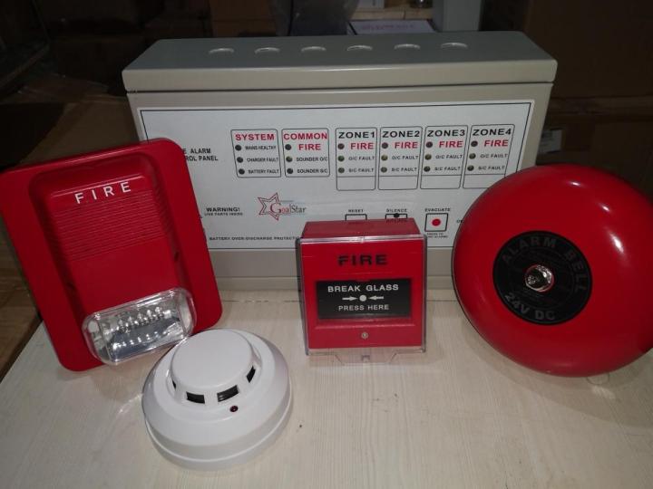 GoalStar Conventional Fire Alarm System (set4) | Lazada PH
